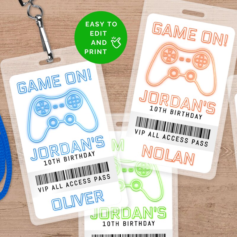 Video Game Party Favors - Etsy