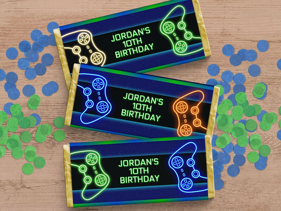 Video Game Themed Party Favors for Game Truck or Arcade Birthday ...