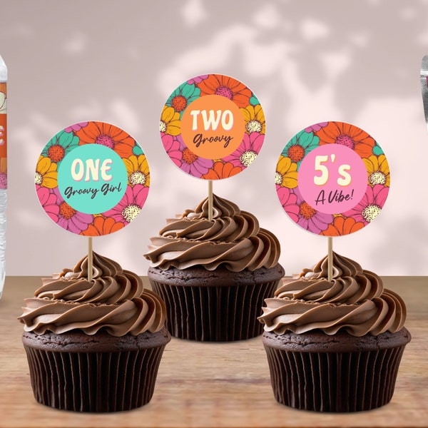 Daisy Cake Topper Printable - Etsy