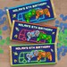 Video Game Themed Party Favors for Game Truck Birthday, Personalized ...