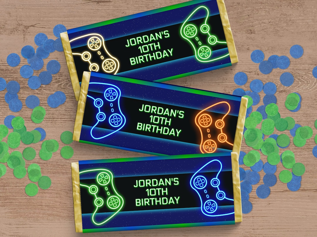 Video Game Themed Party Favors for Game Truck or Arcade Birthday ...
