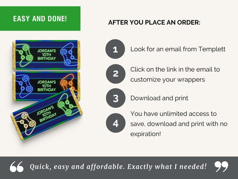 Video Game Themed Party Favors for Game Truck or Arcade Birthday ...