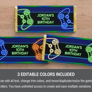 Video Game Themed Party Favors for Game Truck or Arcade Birthday ...