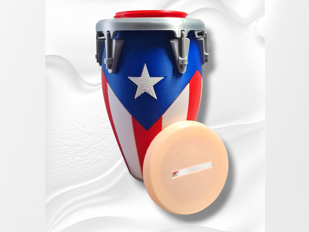 3d Printed Conga Puerto Rico - Etsy