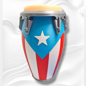 3d Printed Conga Puerto Rico - Etsy