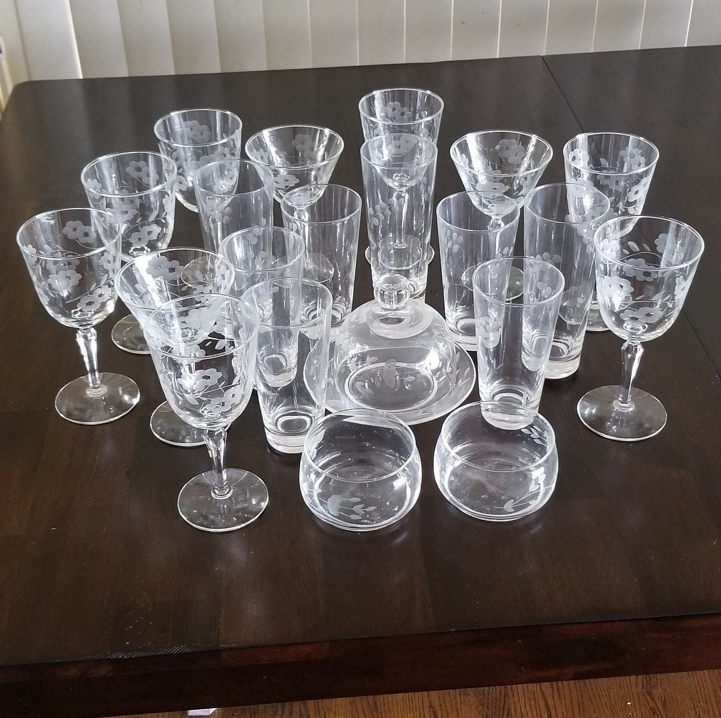 Heritage by Princess House Vintage Floral Design Crystal - Etsy