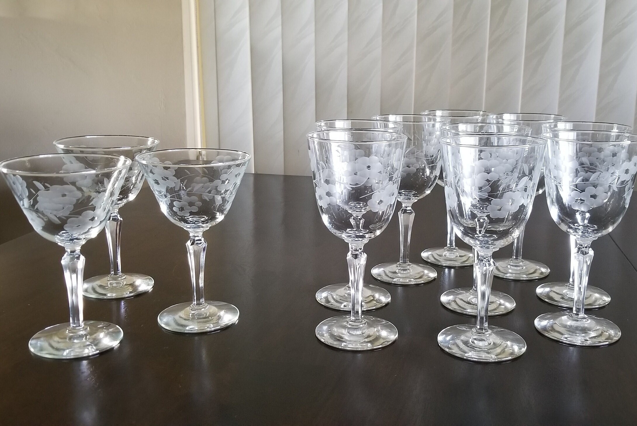 Heritage by Princess House Vintage Floral Design Crystal - Etsy