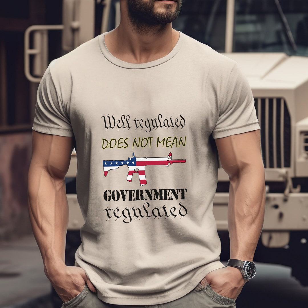 Patriotic 2A Shirt 2nd Amendment Tee Defend the 2nd Shirt Well ...