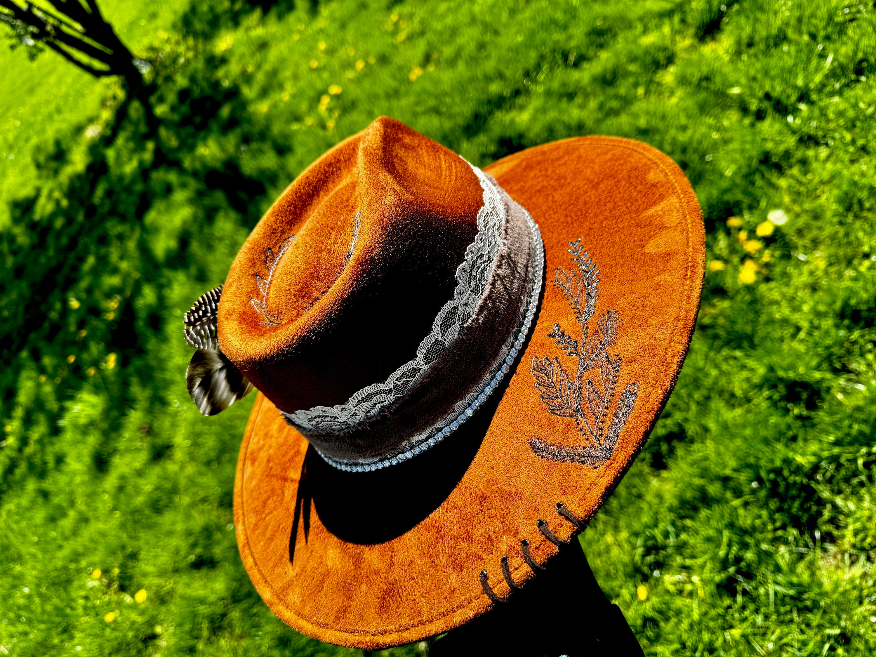 Custom Wide Brim Hat - Etsy