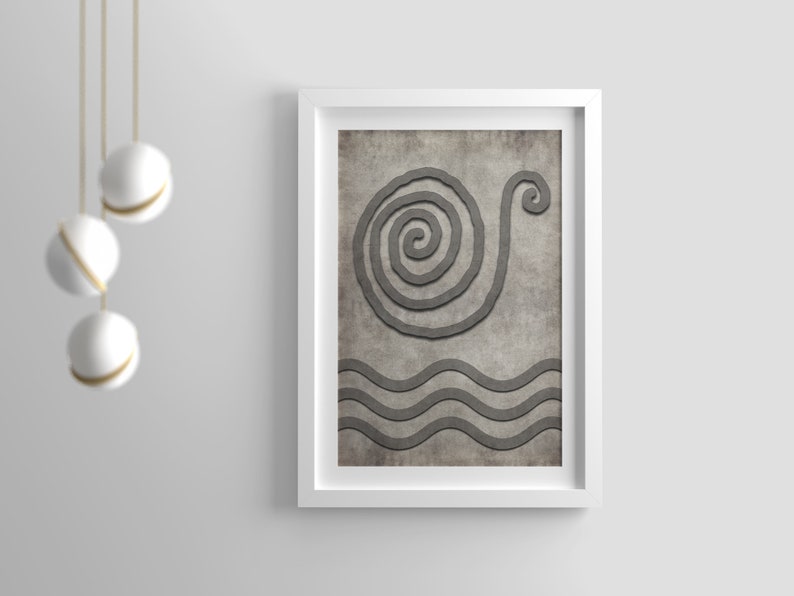 Abstract Digital Art Print Set of 4 Prints Digital Print - Etsy