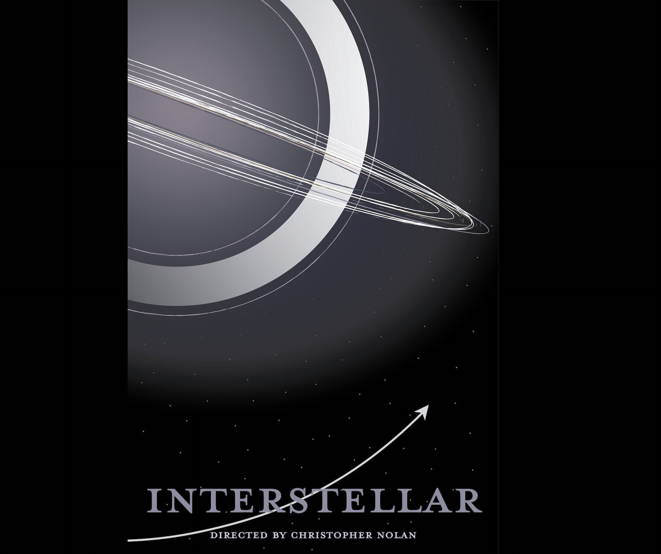 Interstellar Stylized Movie Poster - Etsy