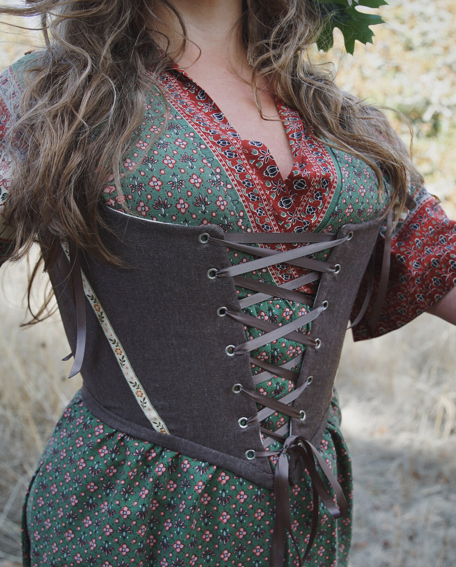 Oak Leaf Stays - Corset Top, Size Large - Etsy