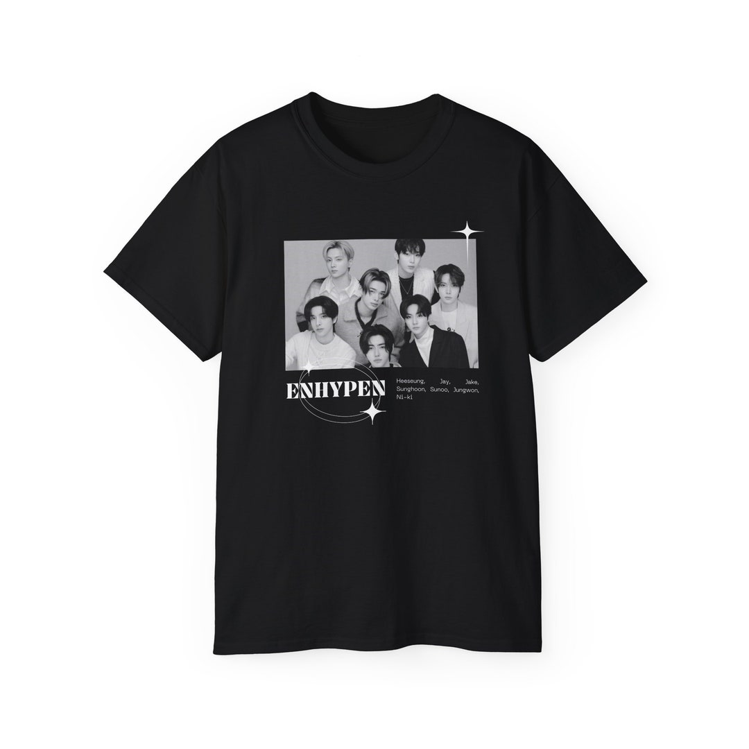 ENHYPEN Graphic Tee, ENHYPEN Shirt, ENHYPEN T-shirt, K-pop Tee, K-pop ...