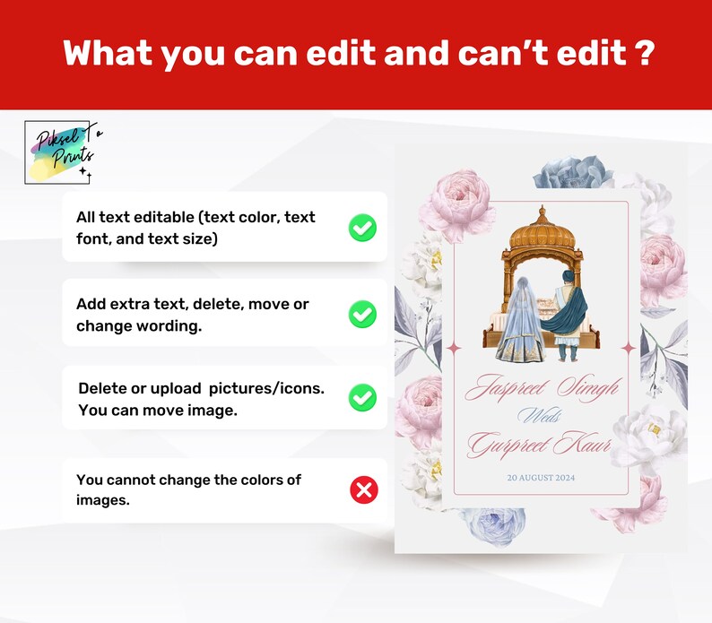 Editable Sikh Wedding Invitation Card Bundle All in One, Paath Invite ...