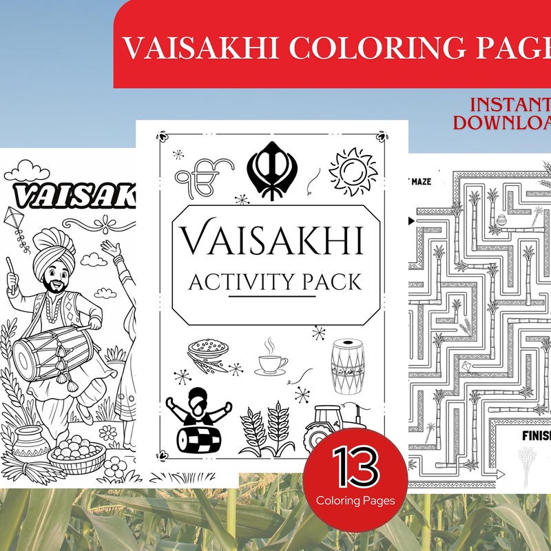 Kids Punjabi Activities - Etsy