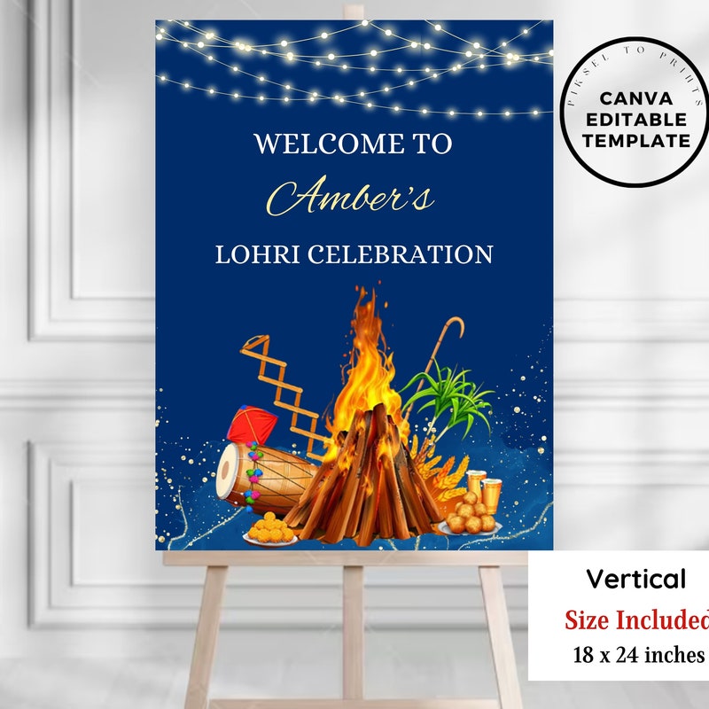 Lohri Sign Wedding - Etsy