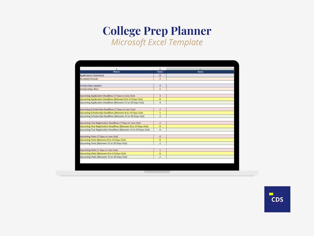 College Prep Planner | Application & Scholarship Tracker for Microsoft ...