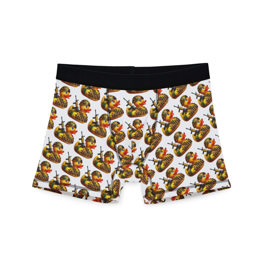Boxer Briefs Combat Rubber Ducky - Etsy