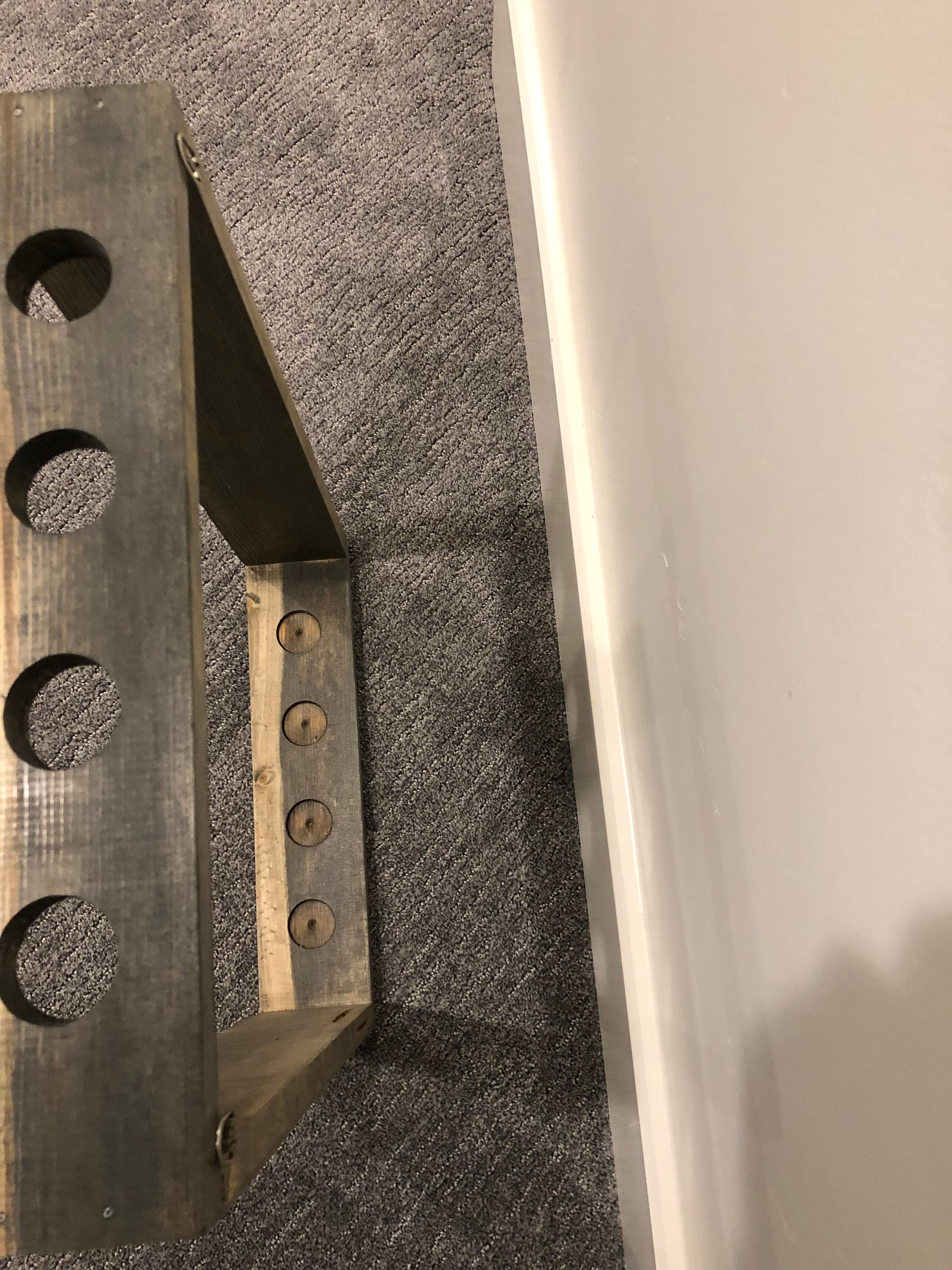 Wooden Pool Stick Holder - Etsy