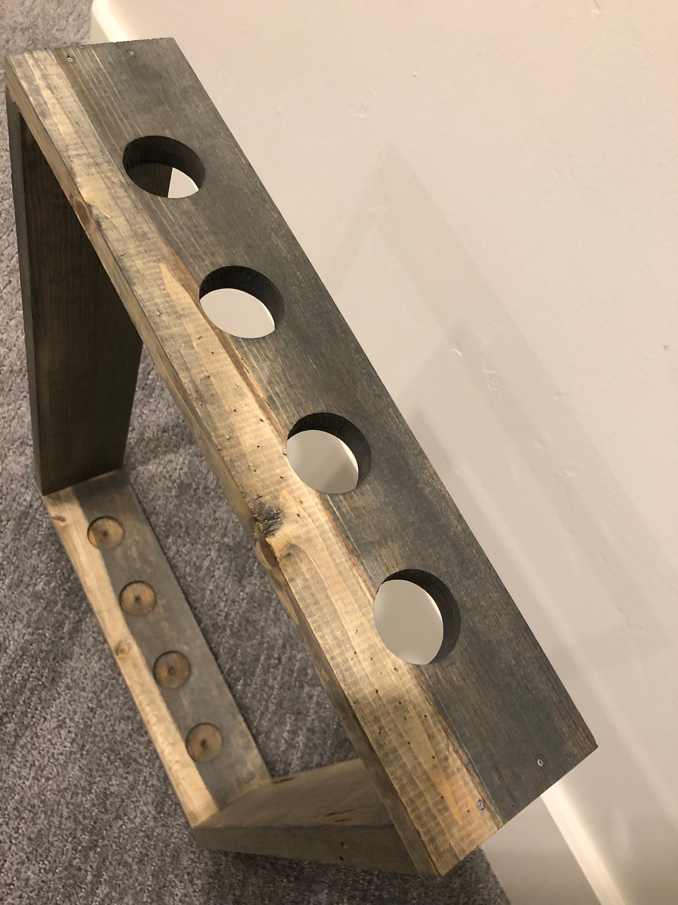 Wooden Pool Stick Holder - Etsy