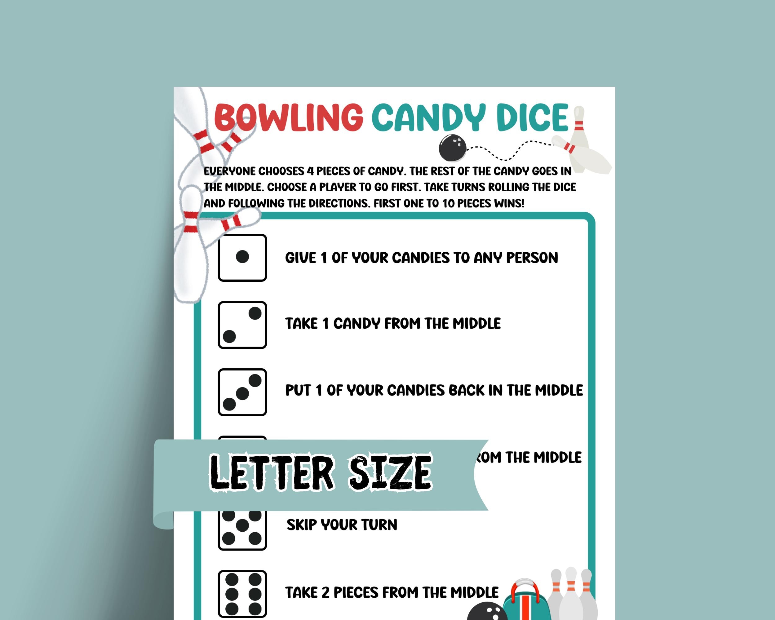 Bowling Party, Bowling Games, Dice Games for Kids, Bowling Birthday ...