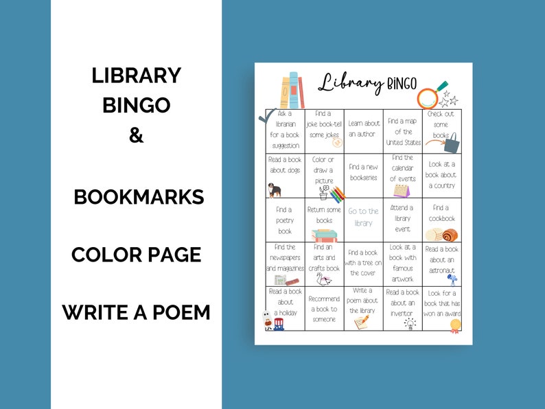 Elementary Library, Library Printables, Library Scavenger Hunt, Library ...