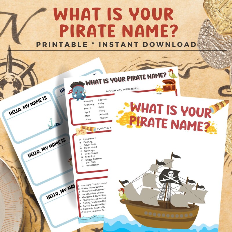 Talk Like a Pirate - Etsy