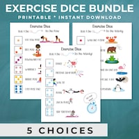 DICE BREAKERS | Team Building | Roll an Exercise | Fitness Activities ...