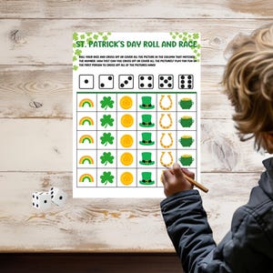 St. Patrick's Day Games, Winter Party Game, March Game for Kids ...