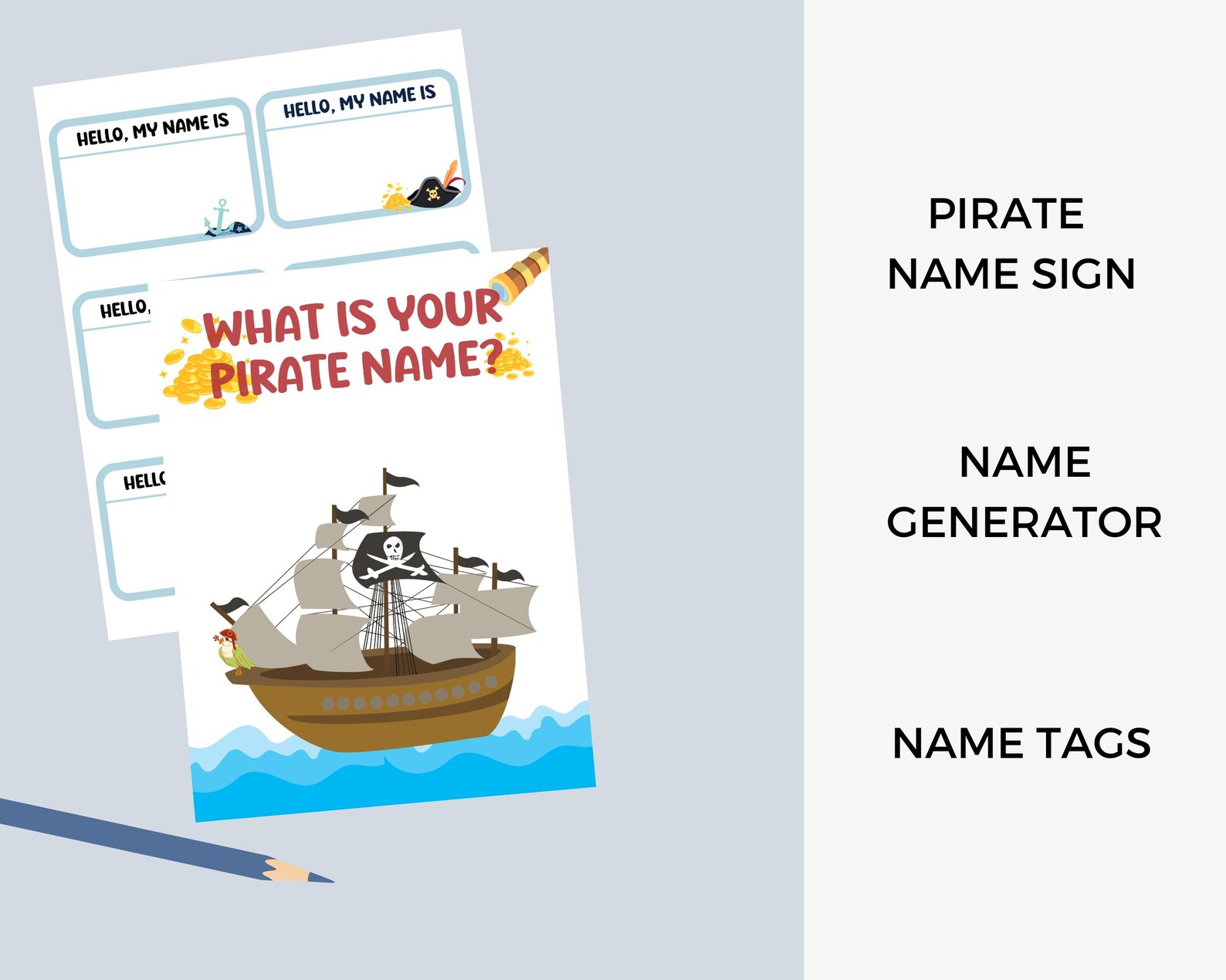 What is Your Pirate Name, Talk Like A Pirate Day, Pirate Birthday Party ...
