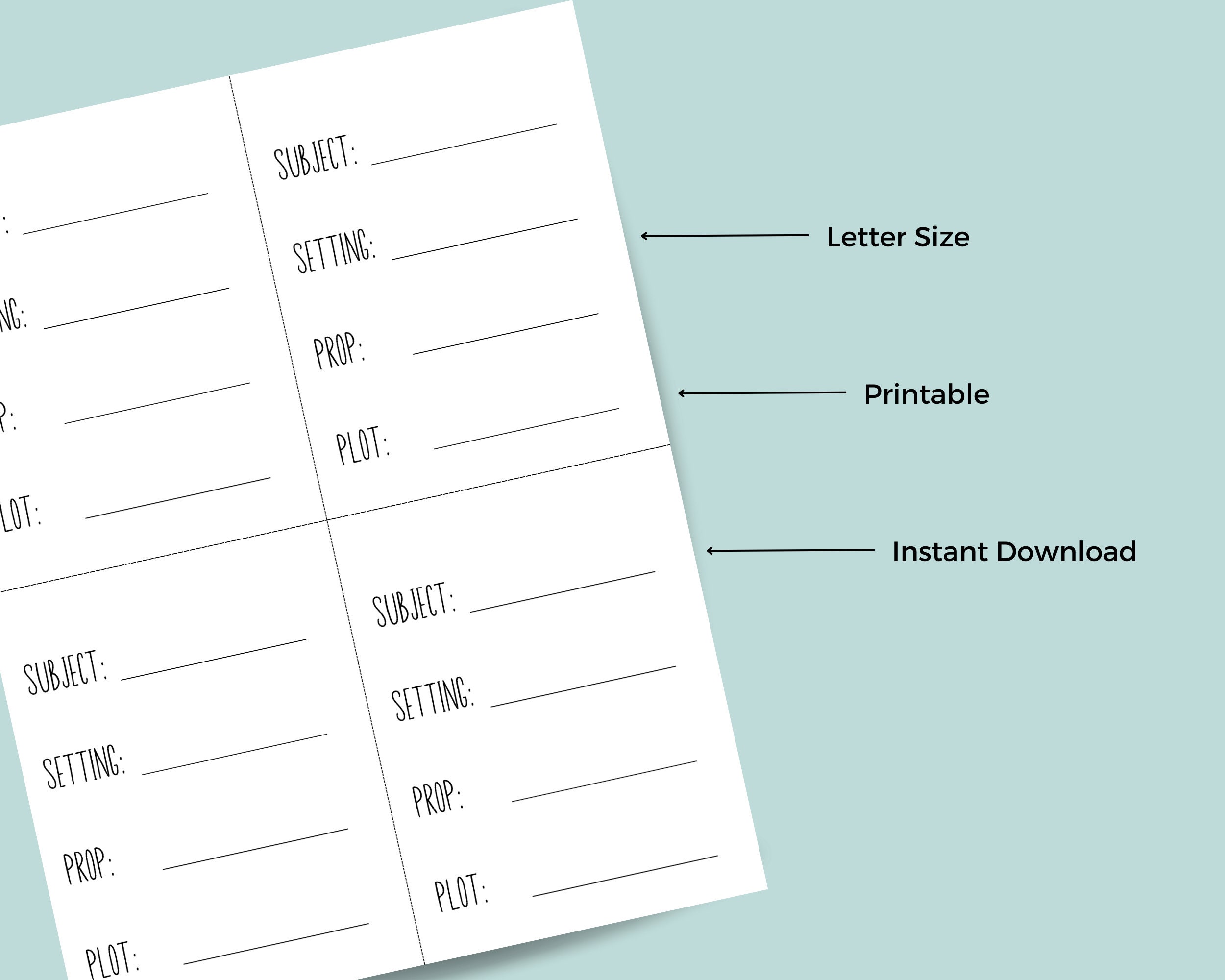 Roll A Story, Creative Writing Game for Kids, Writing Prompts,writing ...