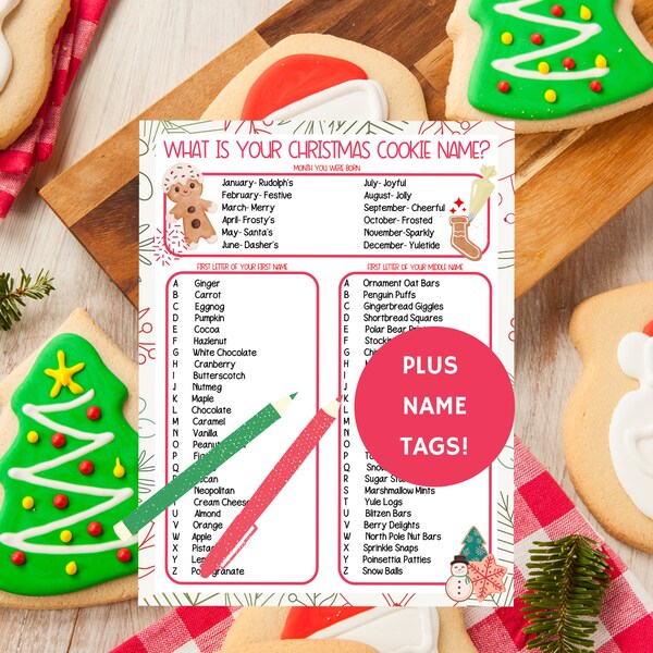 Cookie Exchange Game - Etsy