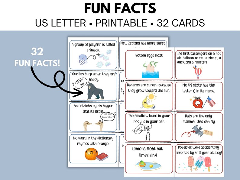 Lunch Notes for Kids Printable Lunchbox Notes Jokes and Fun - Etsy