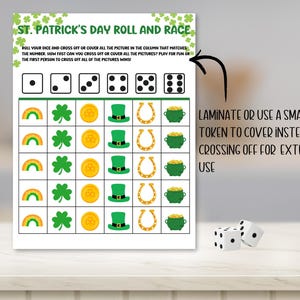 St. Patrick's Day Games, Winter Party Game, March Game for Kids ...