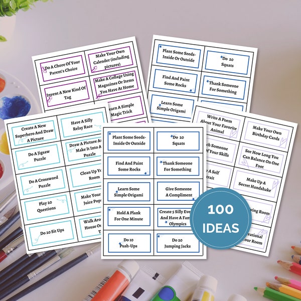 Boredom Buster - Etsy