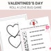 Valentine's Day Games, Roll A Love Bug, Valentine's Day Games for Small ...