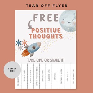 Positive Affirmation Posters for Kids, Positive Thoughts Classroom ...