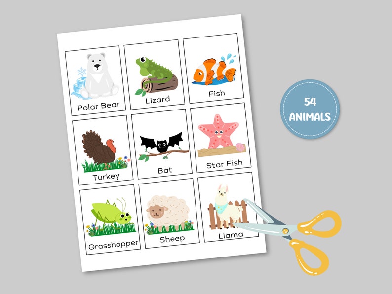 Animal Charades, Charades Printable, Charades Cards, Action Charades ...