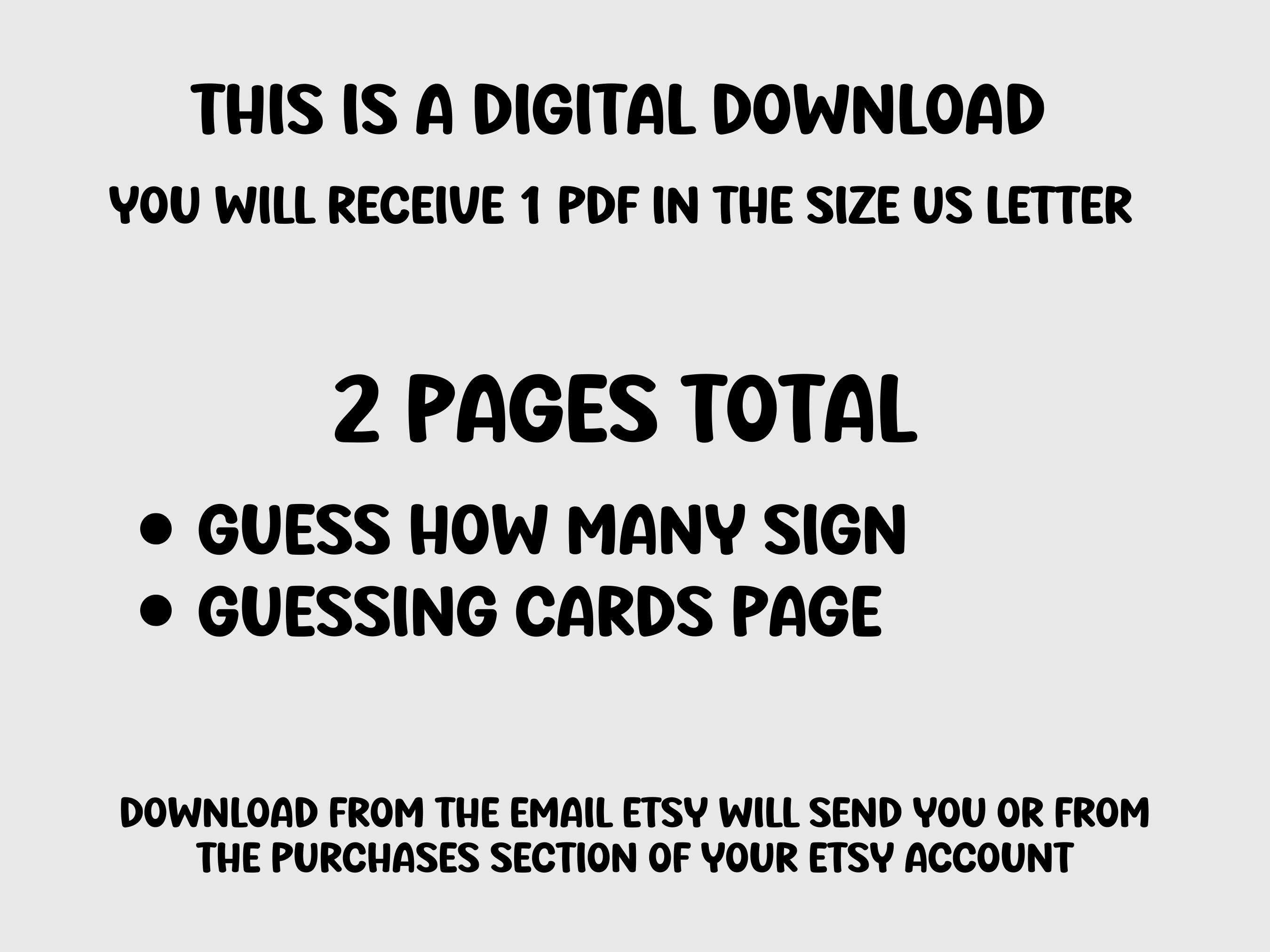 Book Party Game, Guess How Many Bookworms, Library Fundraiser, Book ...