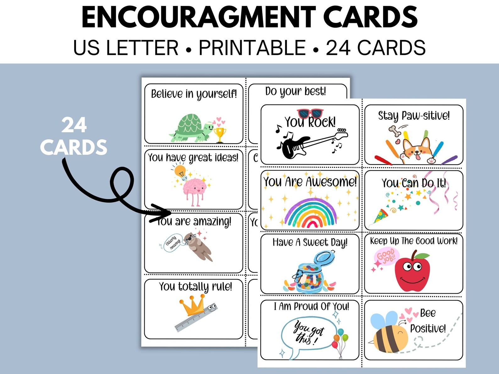 Lunch Notes for Kids Printable Lunchbox Notes Jokes and Fun - Etsy