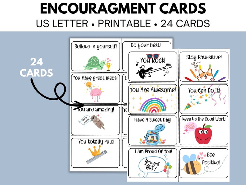 Lunch Notes for Kids Printable Lunchbox Notes Jokes and Fun - Etsy