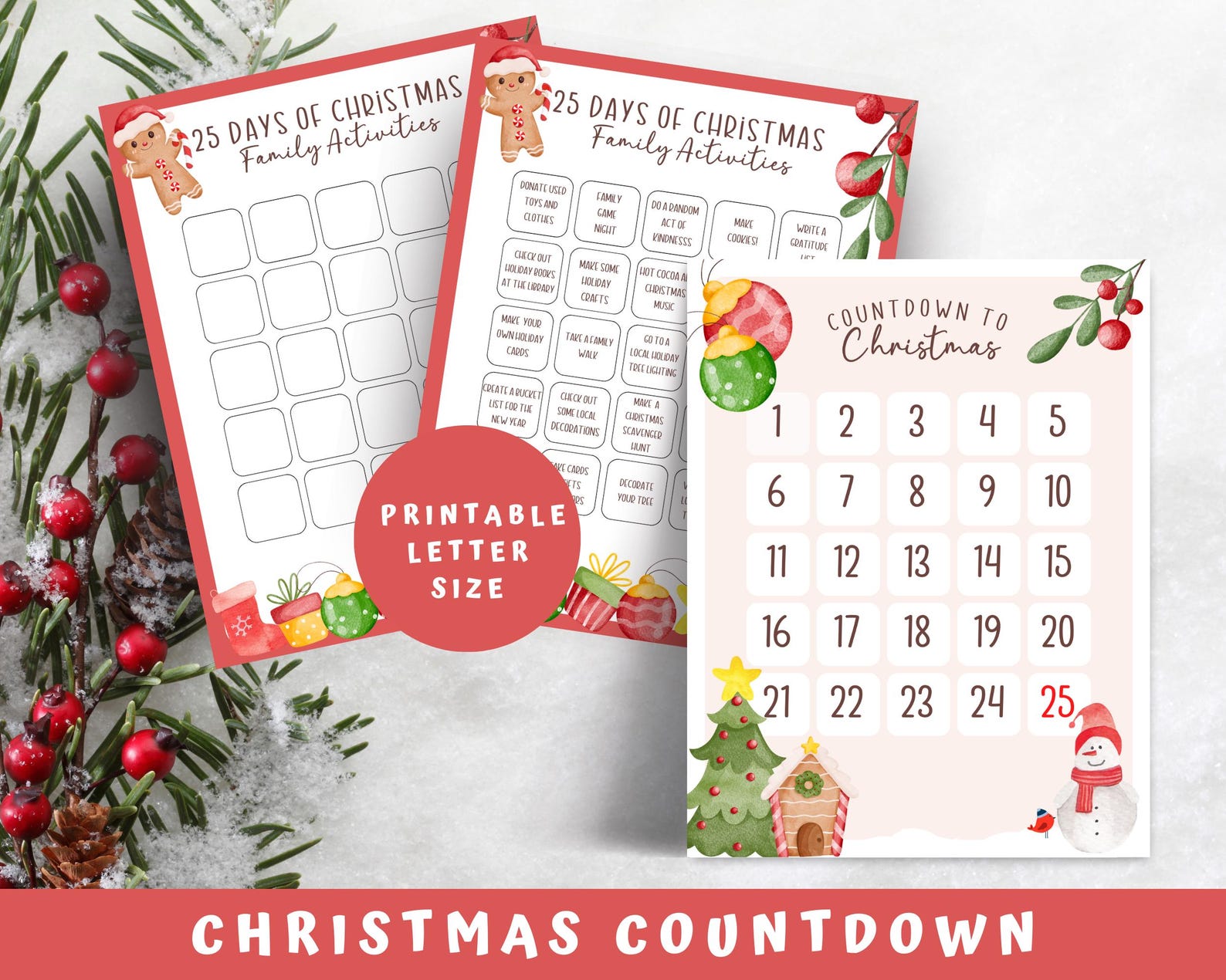 Christmas Bucket List, 25 Days of Family Christmas Activities ...