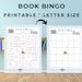 Book Bingo for Kids, Reading Bingo, Reading Challenge, Elementary ...