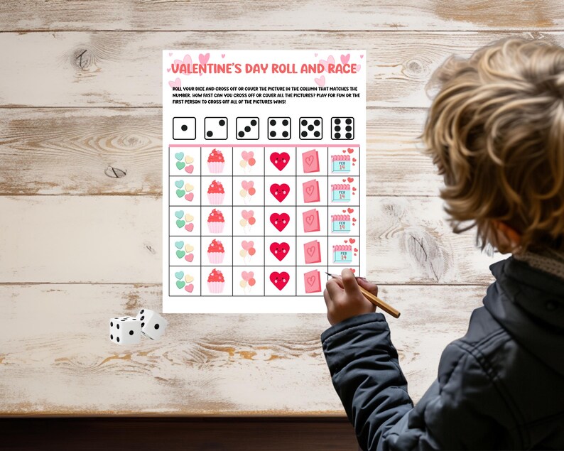 Valentine's Activity, Valentine Party Game, Winter Party Game ...