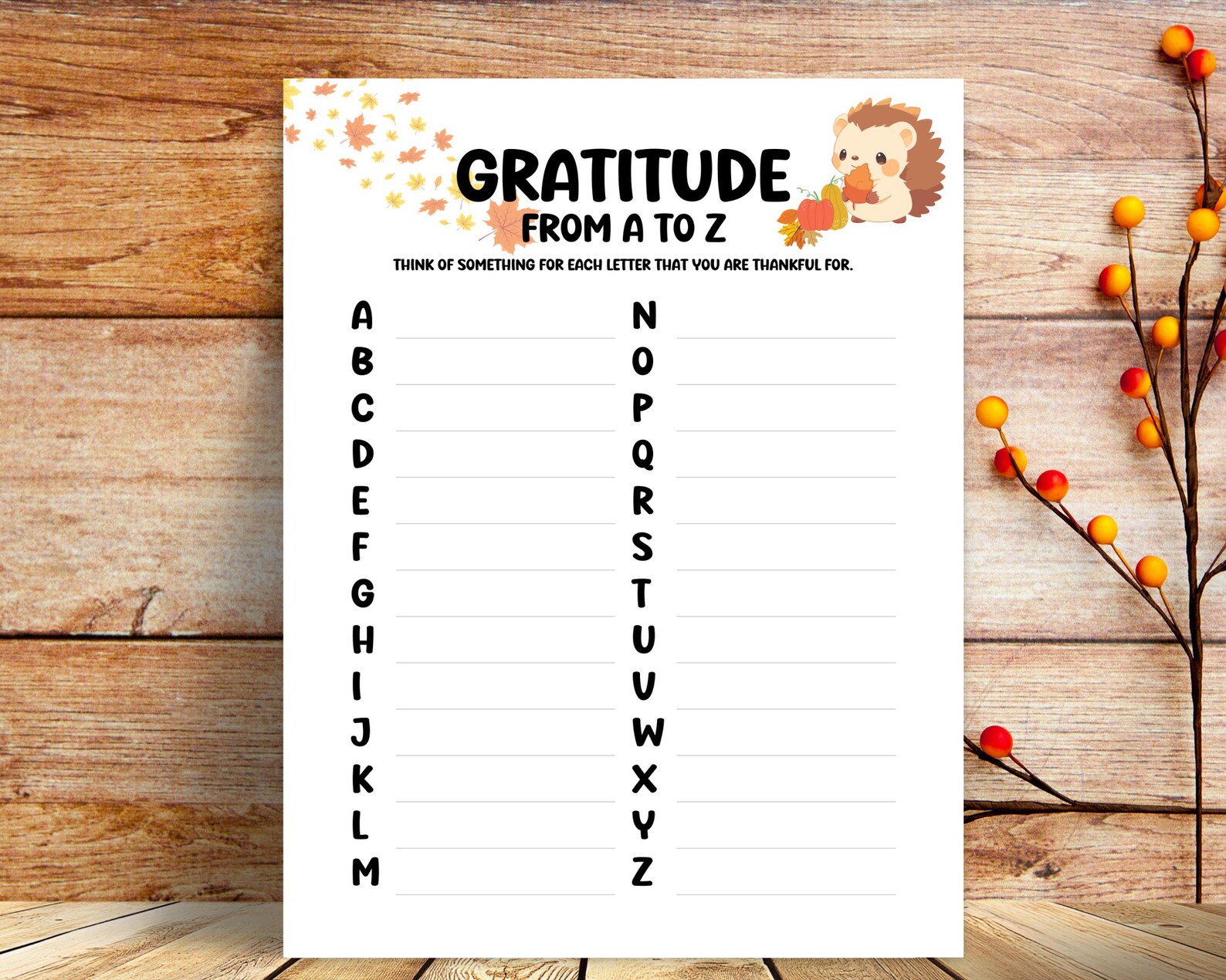 Thankful Tree Craft, Classroom Thankfulness Activity, Kid's DIY Fall ...
