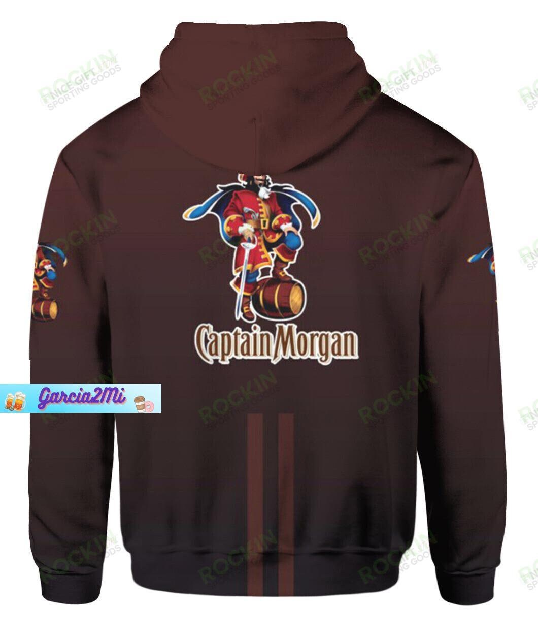 Captain Morgan Hoodie, Captain Morgan Hoodie For Men, Whisky Hoodie ...