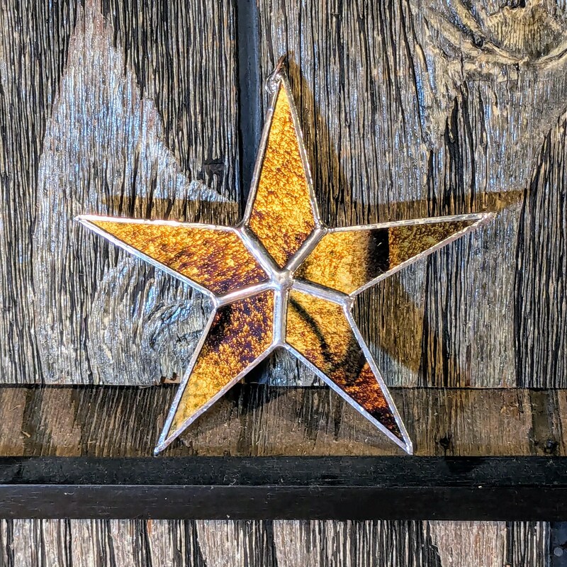 Stained Glass Star - Etsy