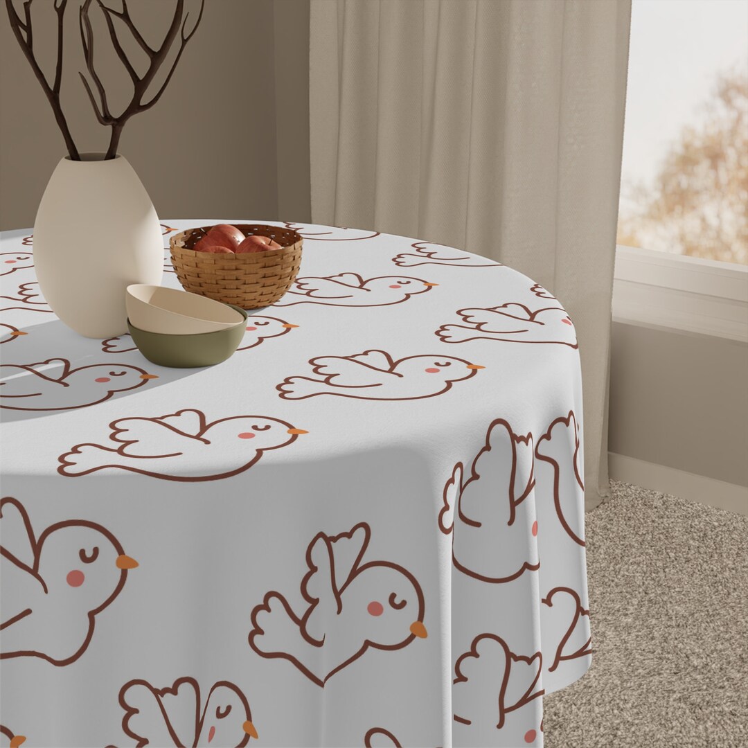 Baptism Tablecloth | Infant Baptism Table Linens | Holy Spirit Pattern ...