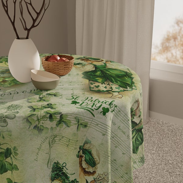 Irish Linen Tablecloth - Etsy