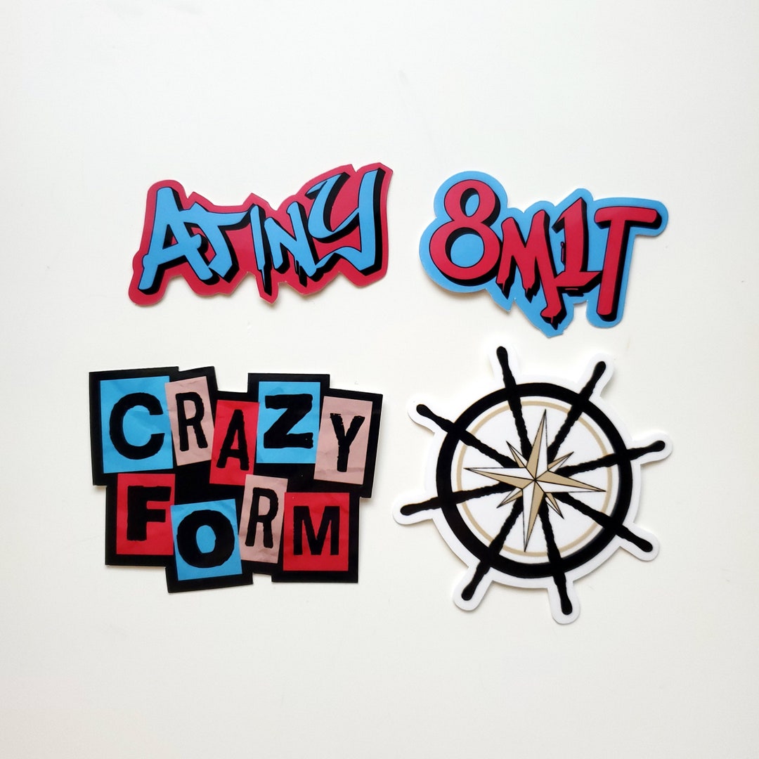 Ateez Crazy Form Stickers Aesthetic Cool Kpop Stickers for Atiny - Etsy